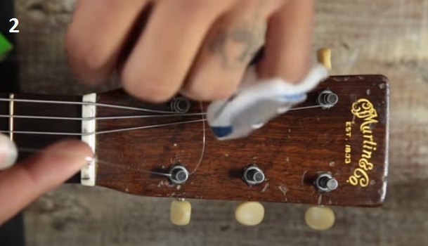 Stringing a steel string guitar – how to – Lucknow Guitar Garage for ...