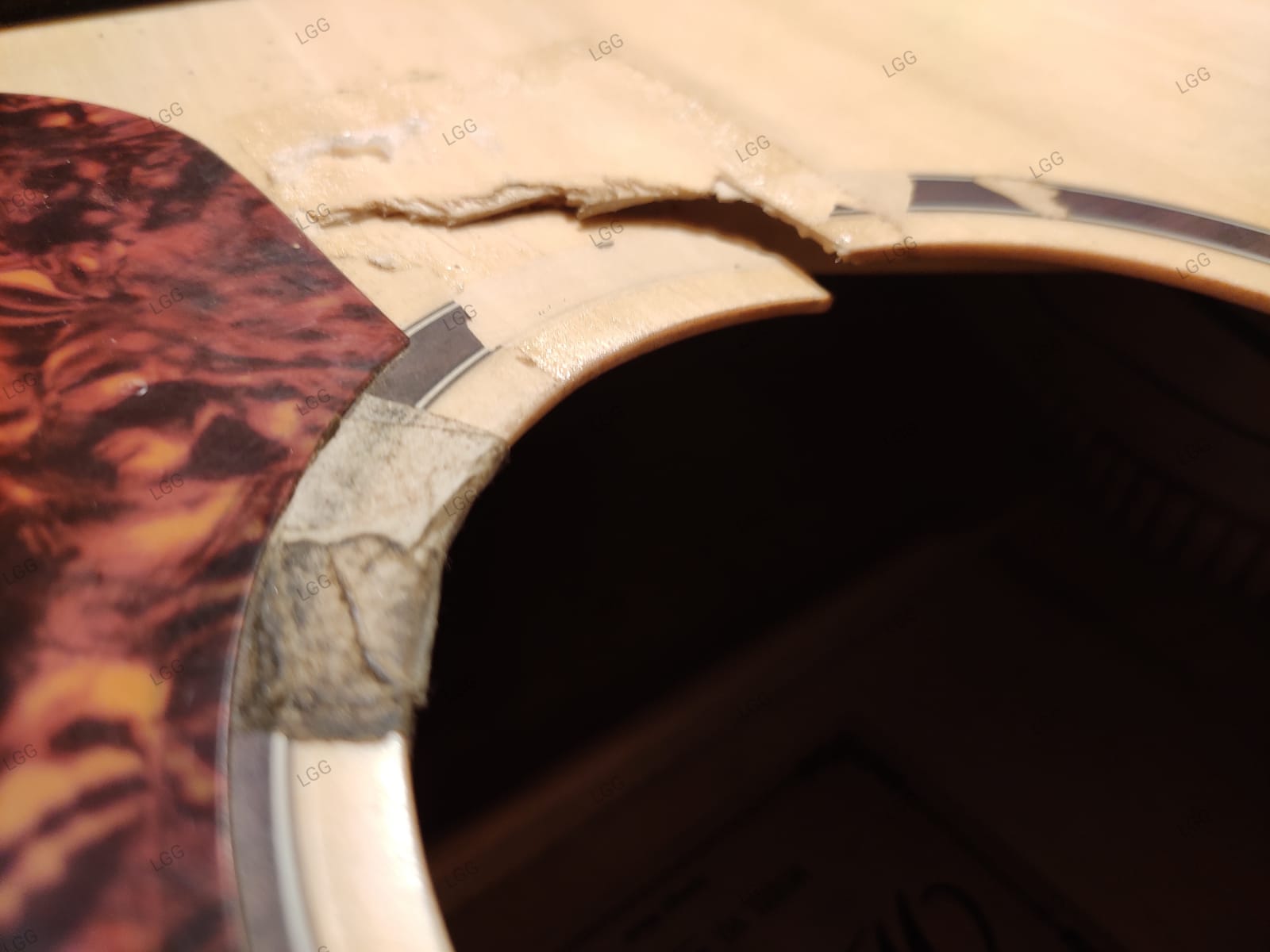Guitar repair – What will become of this guitar? – Lucknow Guitar ...